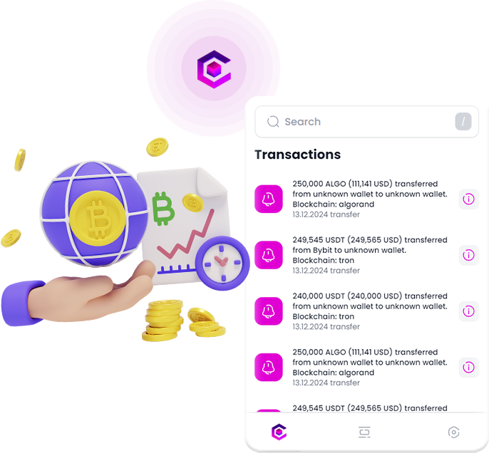 Crypto Whale - Blockchain Transaction Data